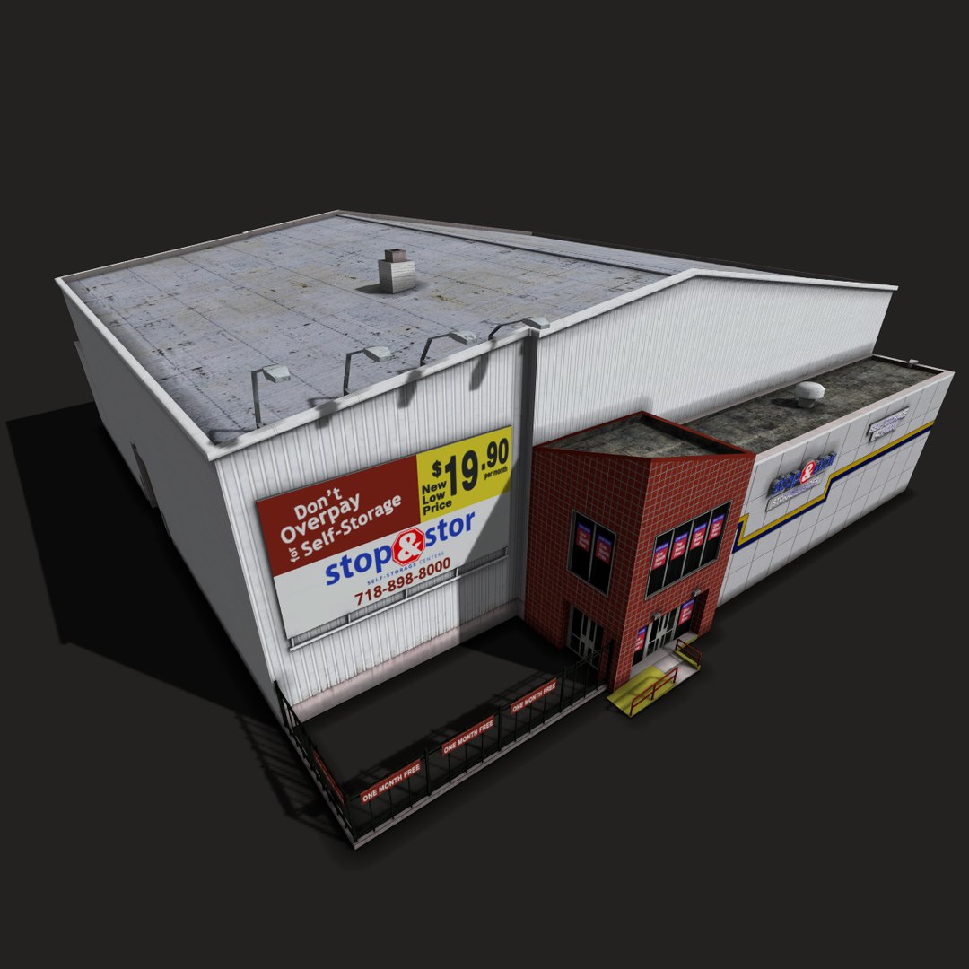 3d Model Warehouse Storage