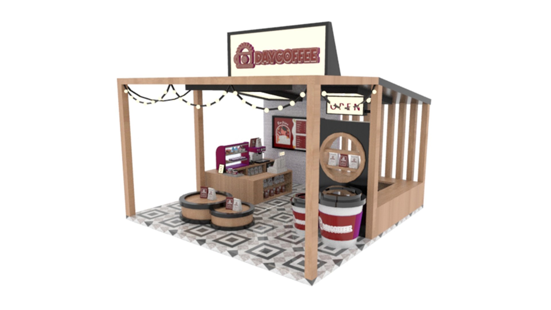 DESIGN BOOTH Model - TurboSquid 2257769