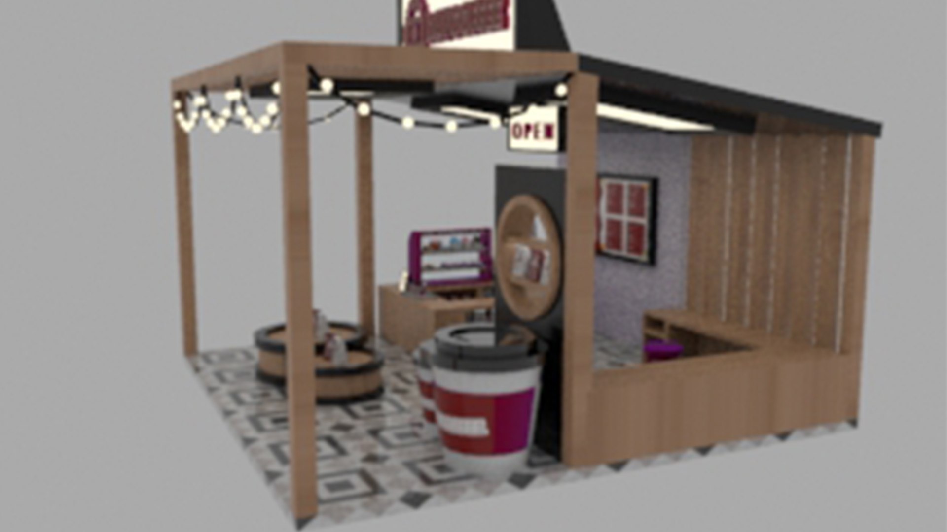 DESIGN BOOTH Model - TurboSquid 2257769