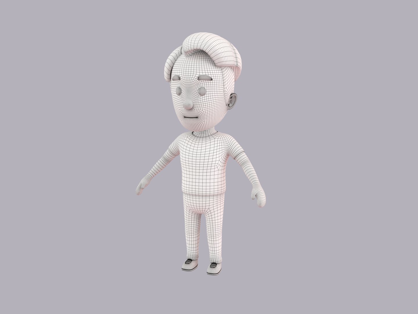 3D Cartoon Male Character Rigged 070 Model - TurboSquid 2379456