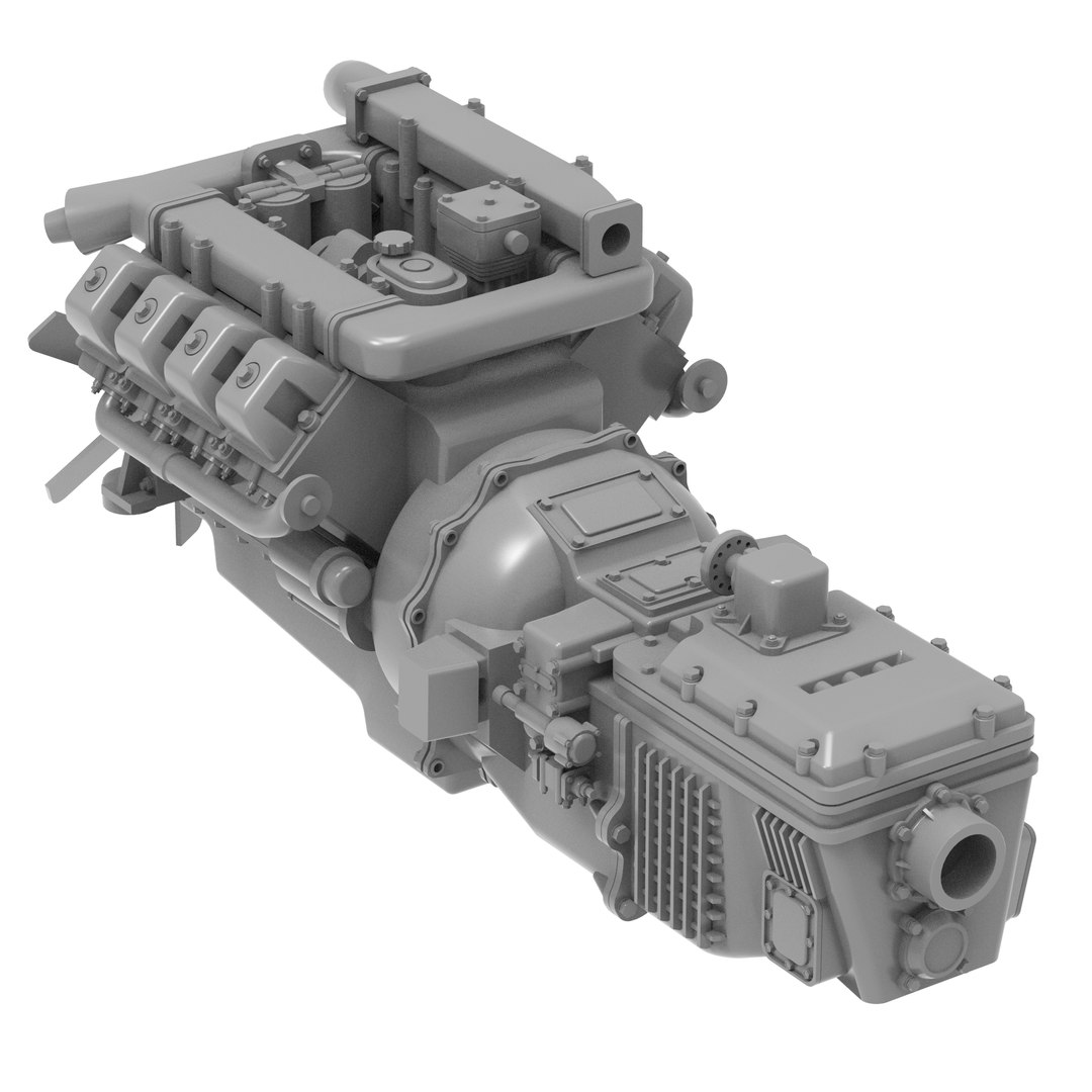 Engine Kamaz 3D - TurboSquid 2252644
