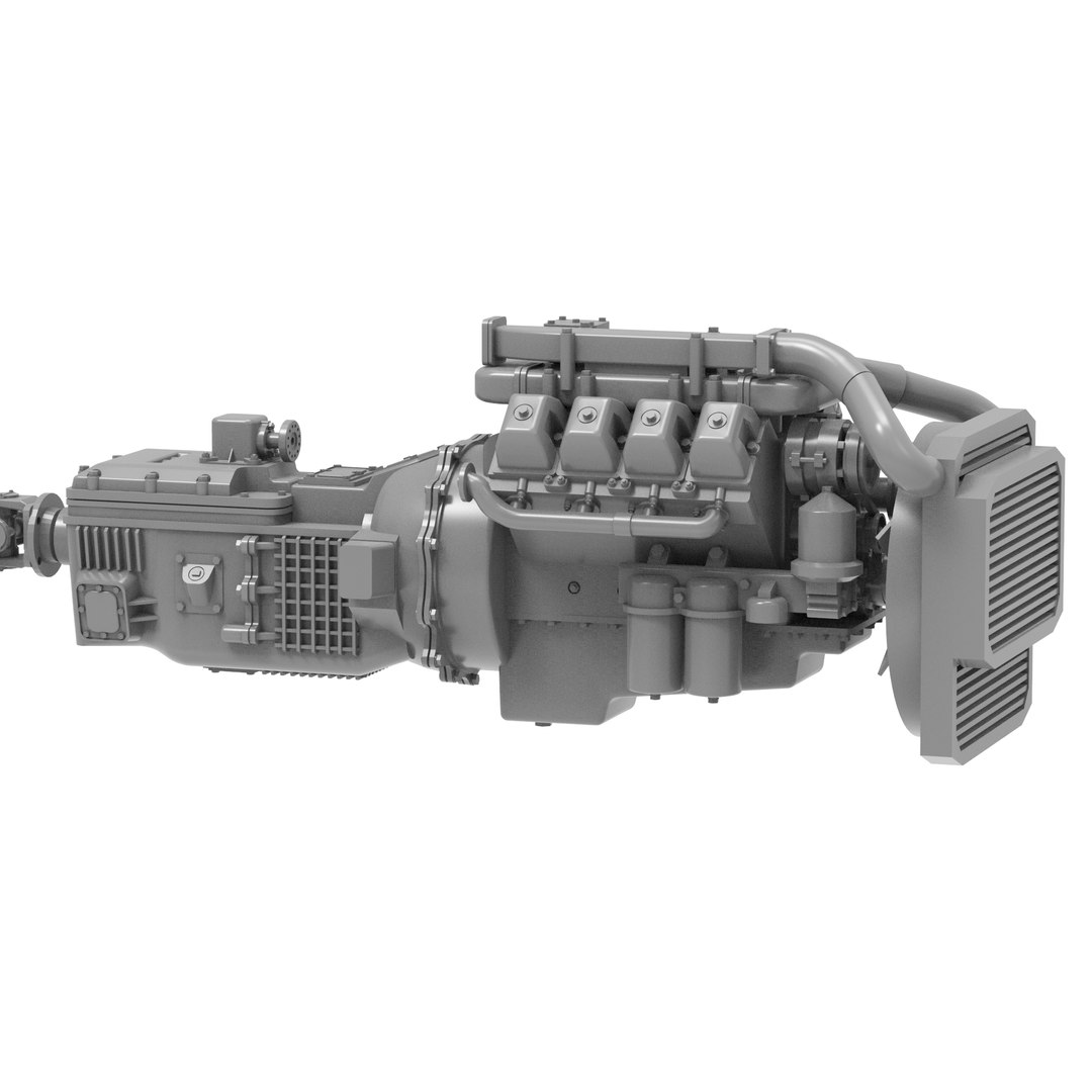 Engine Kamaz 3D - TurboSquid 2252644