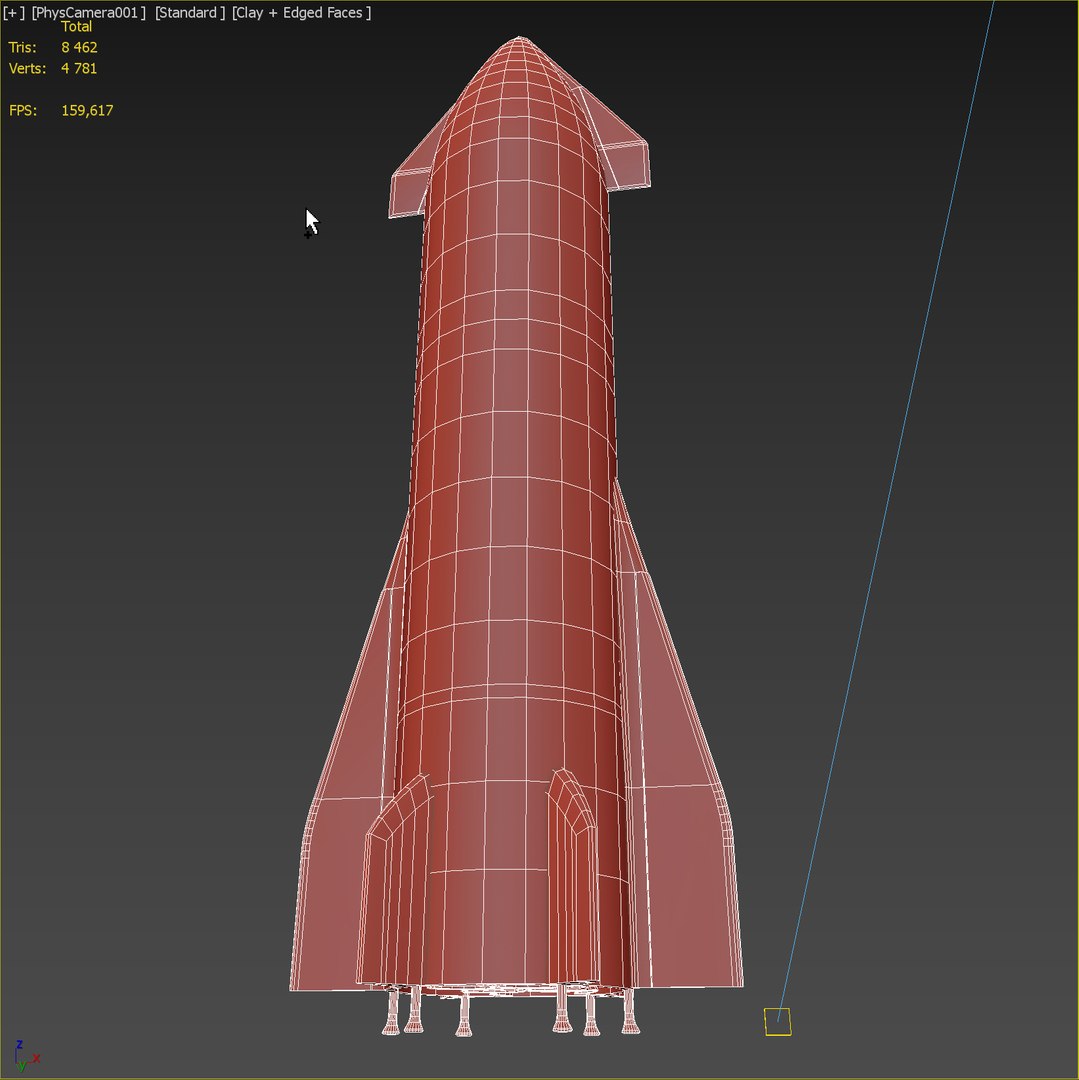 Rocket Mars Pbr 3D Model - TurboSquid 1508984