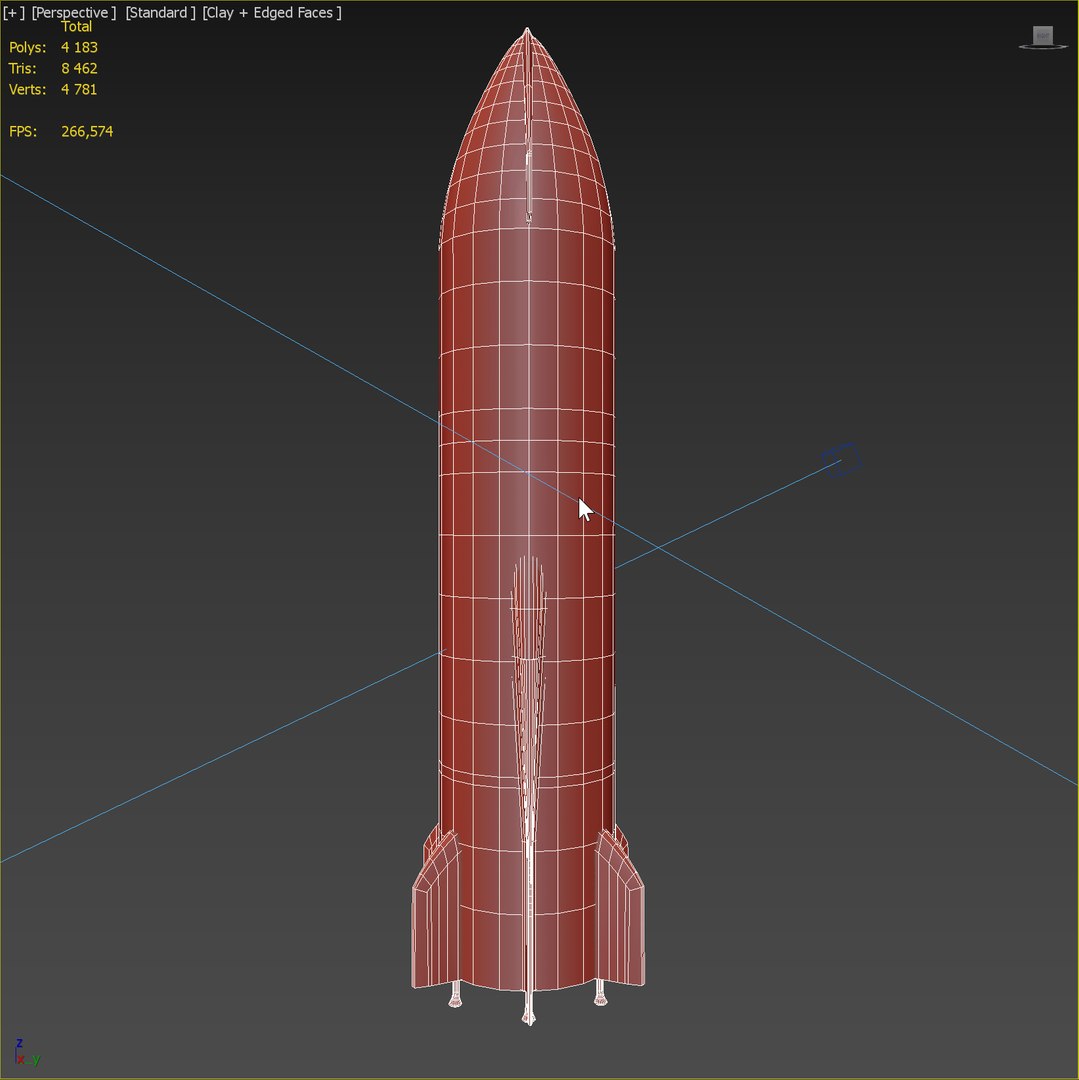 Rocket Mars Pbr 3D Model - TurboSquid 1508984