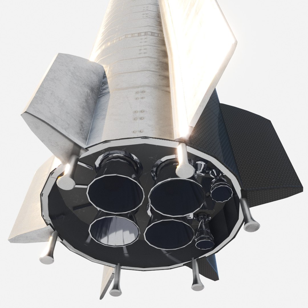 Rocket Mars Pbr 3D Model - TurboSquid 1508984