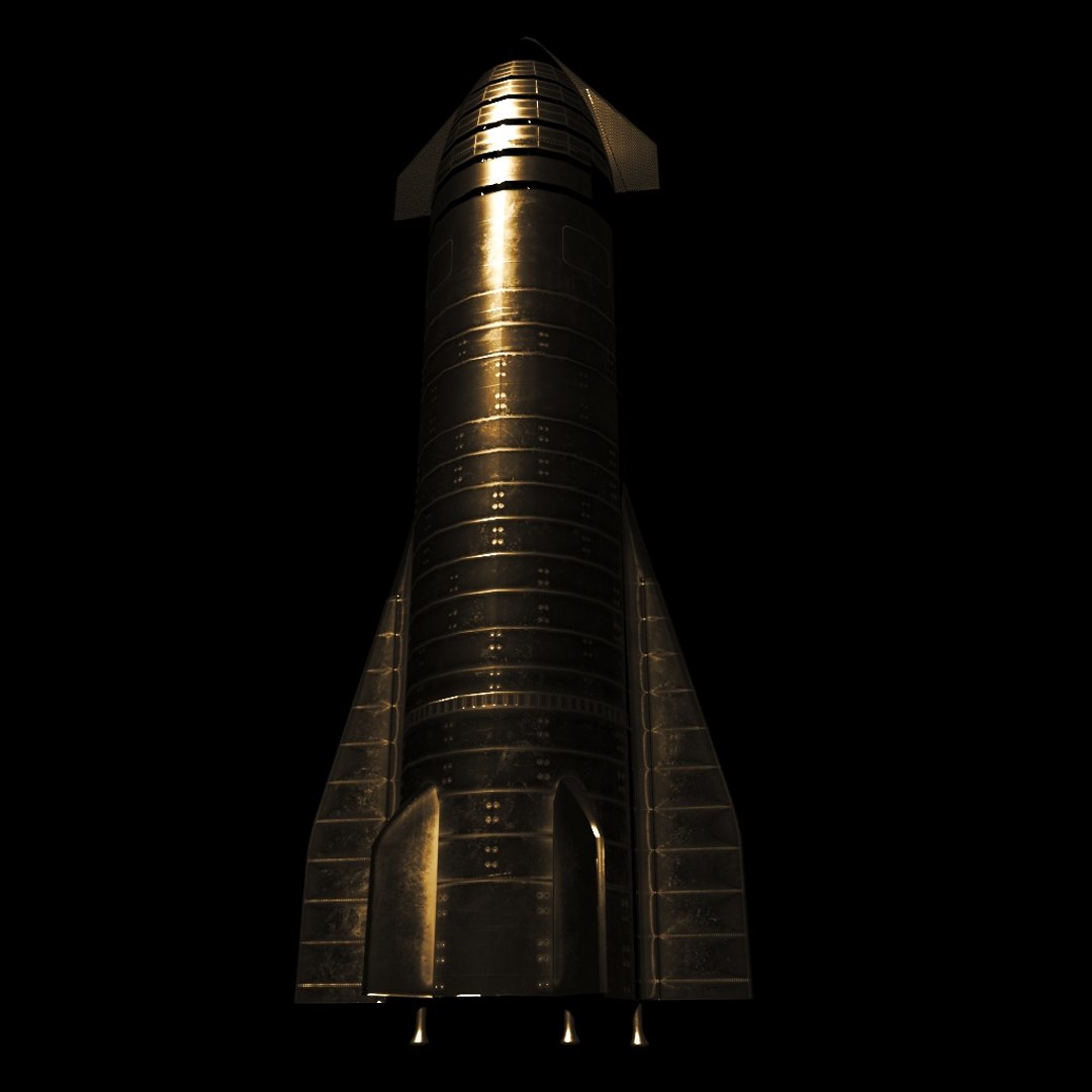 Rocket Mars Pbr 3D Model - TurboSquid 1508984