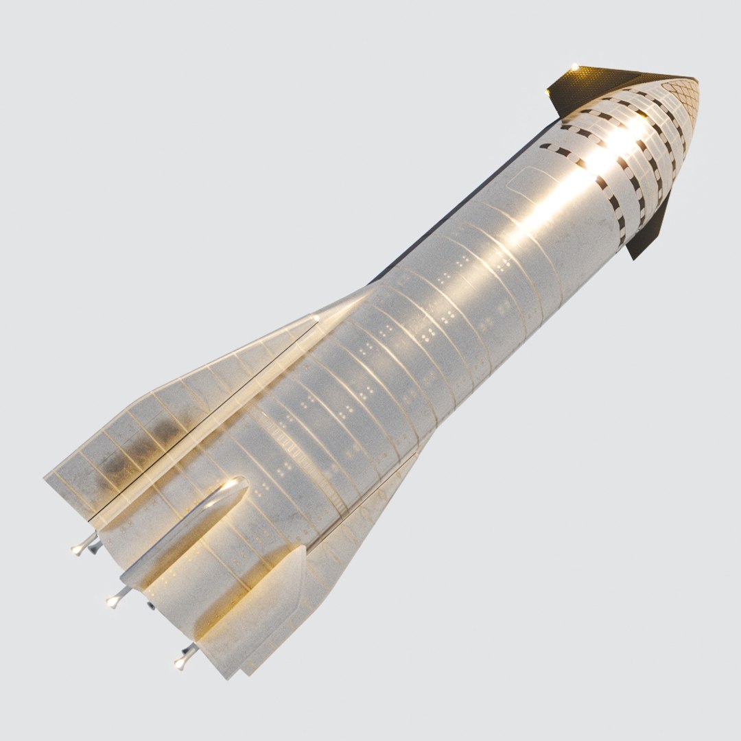 Rocket Mars Pbr 3D Model - TurboSquid 1508984