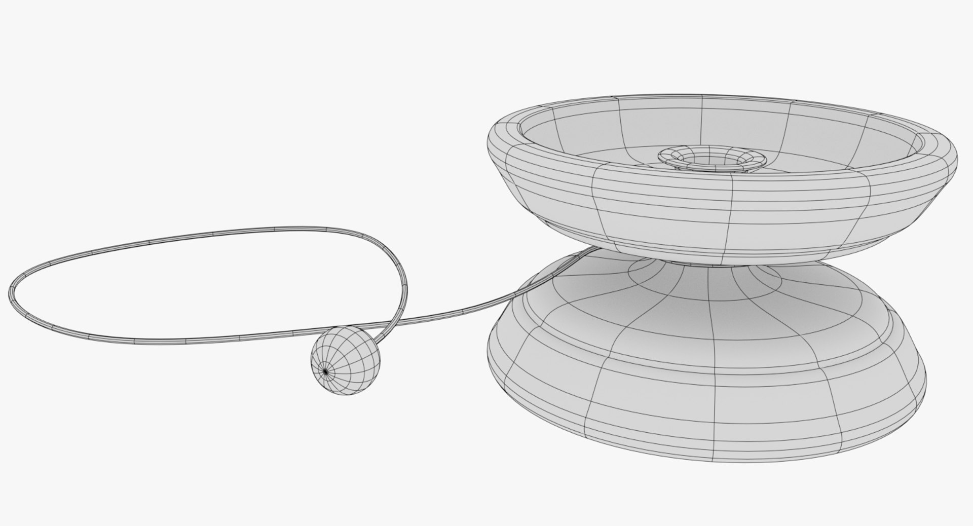 Yo-yo Toy 3d Model