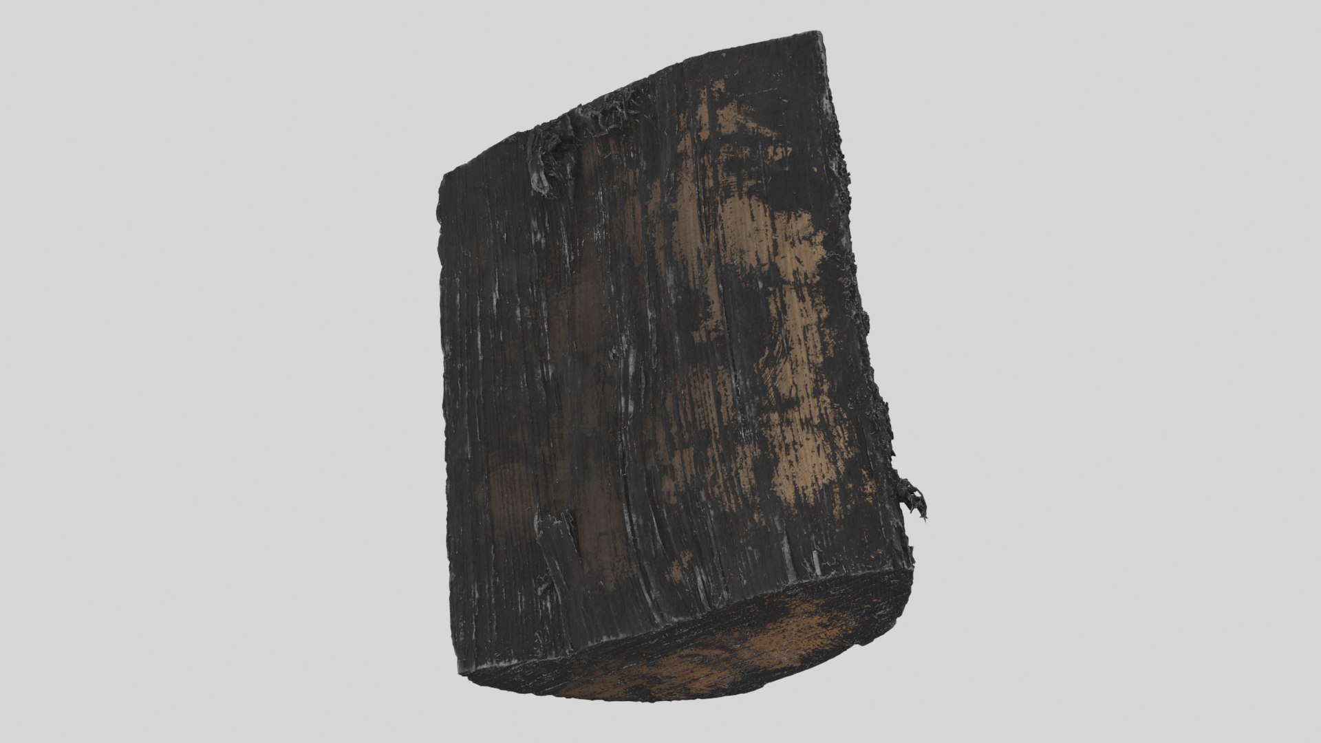 Burnt Firewood Log 02 3D Model - TurboSquid 1984395