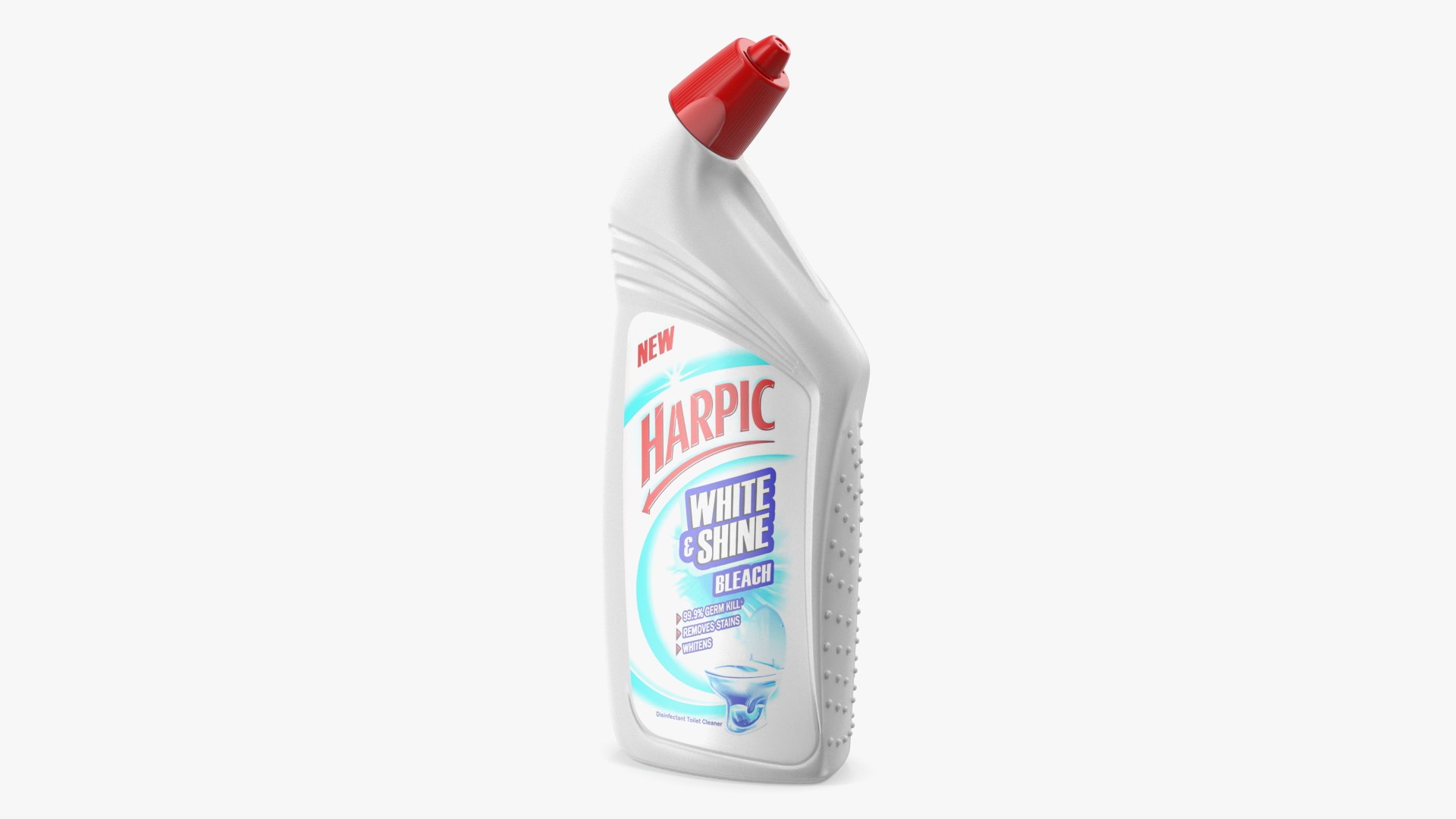 Harpic White Toilet Cleaner 3D - TurboSquid 2054419
