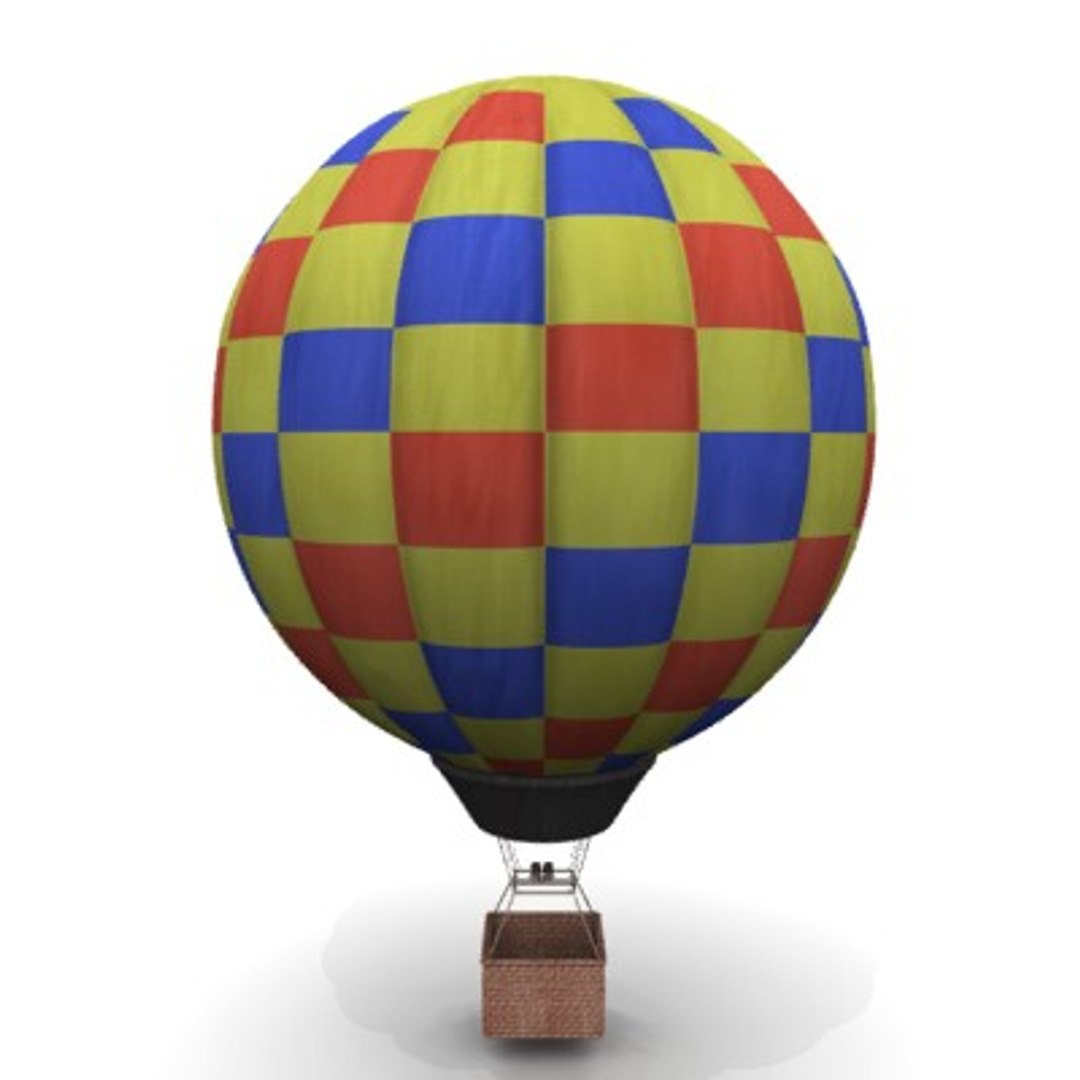 3d balloons blimps ballons model