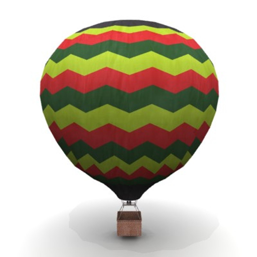 3d balloons blimps ballons model