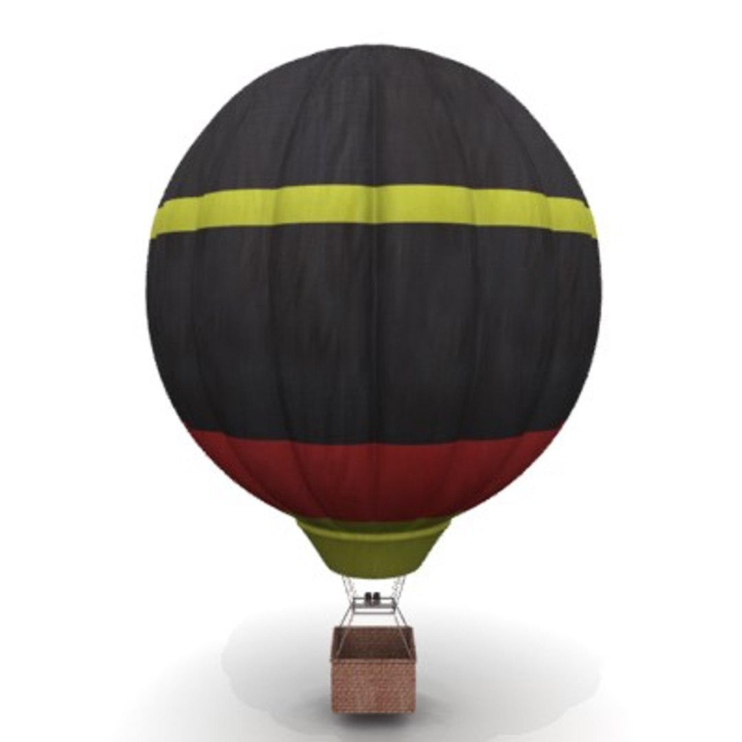 3d balloons blimps ballons model