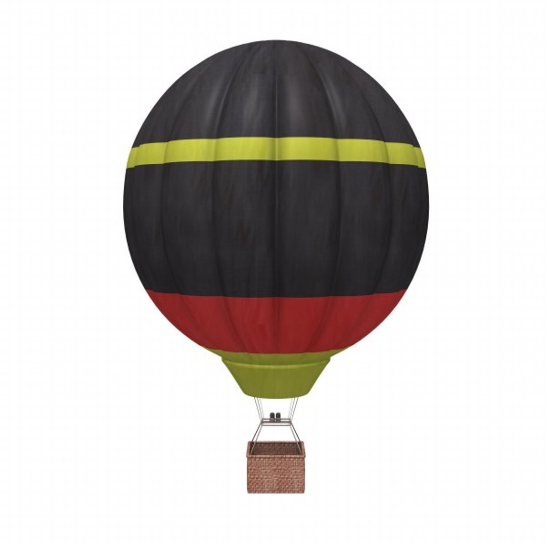 3d balloons blimps ballons model