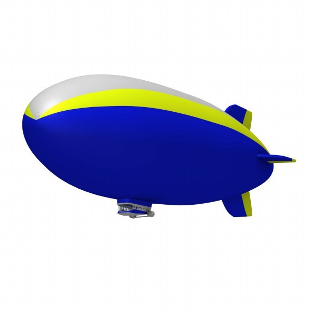 3d balloons blimps ballons model