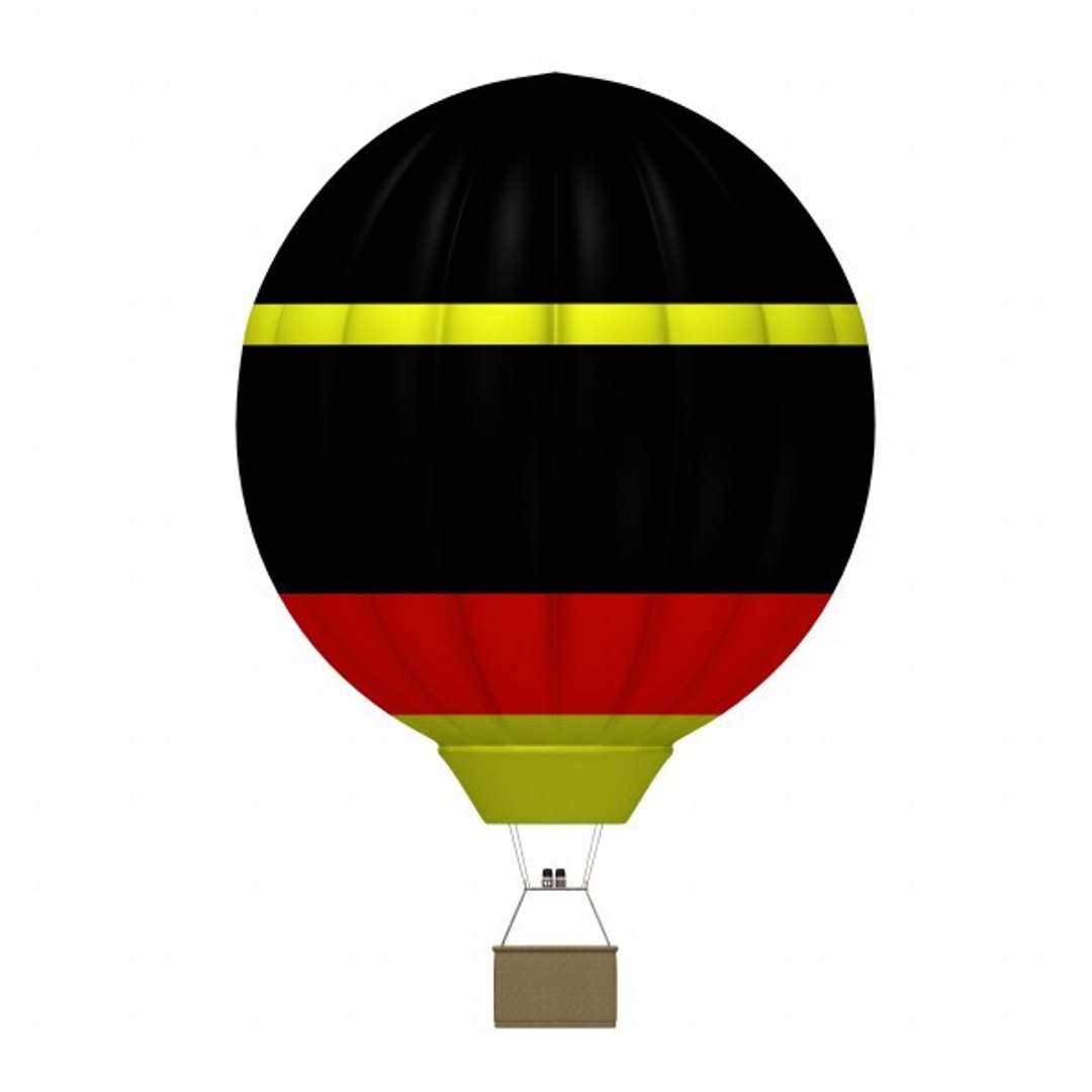 3d balloons blimps ballons model