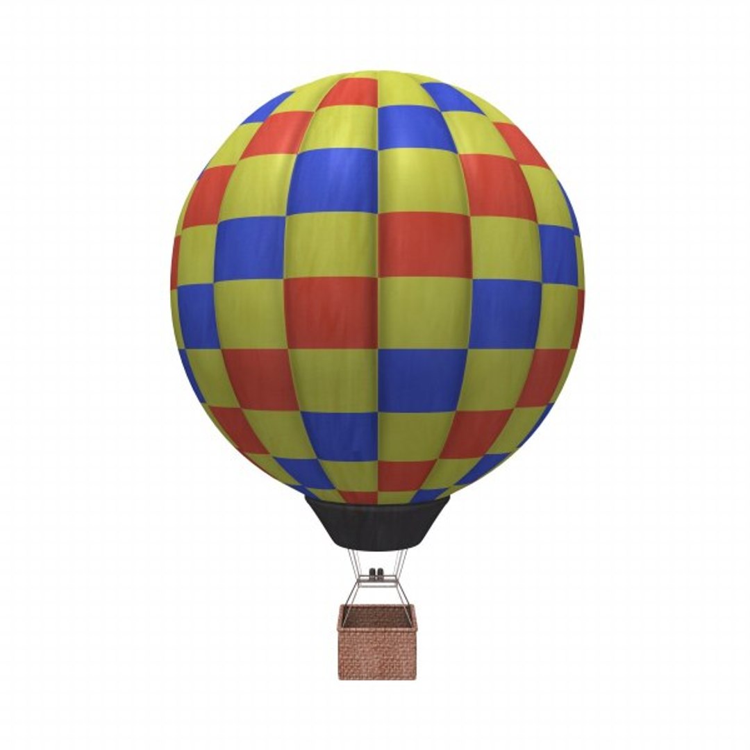 3d balloons blimps ballons model