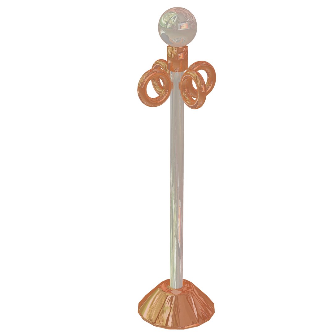 3d Model Line Guides Stanchions