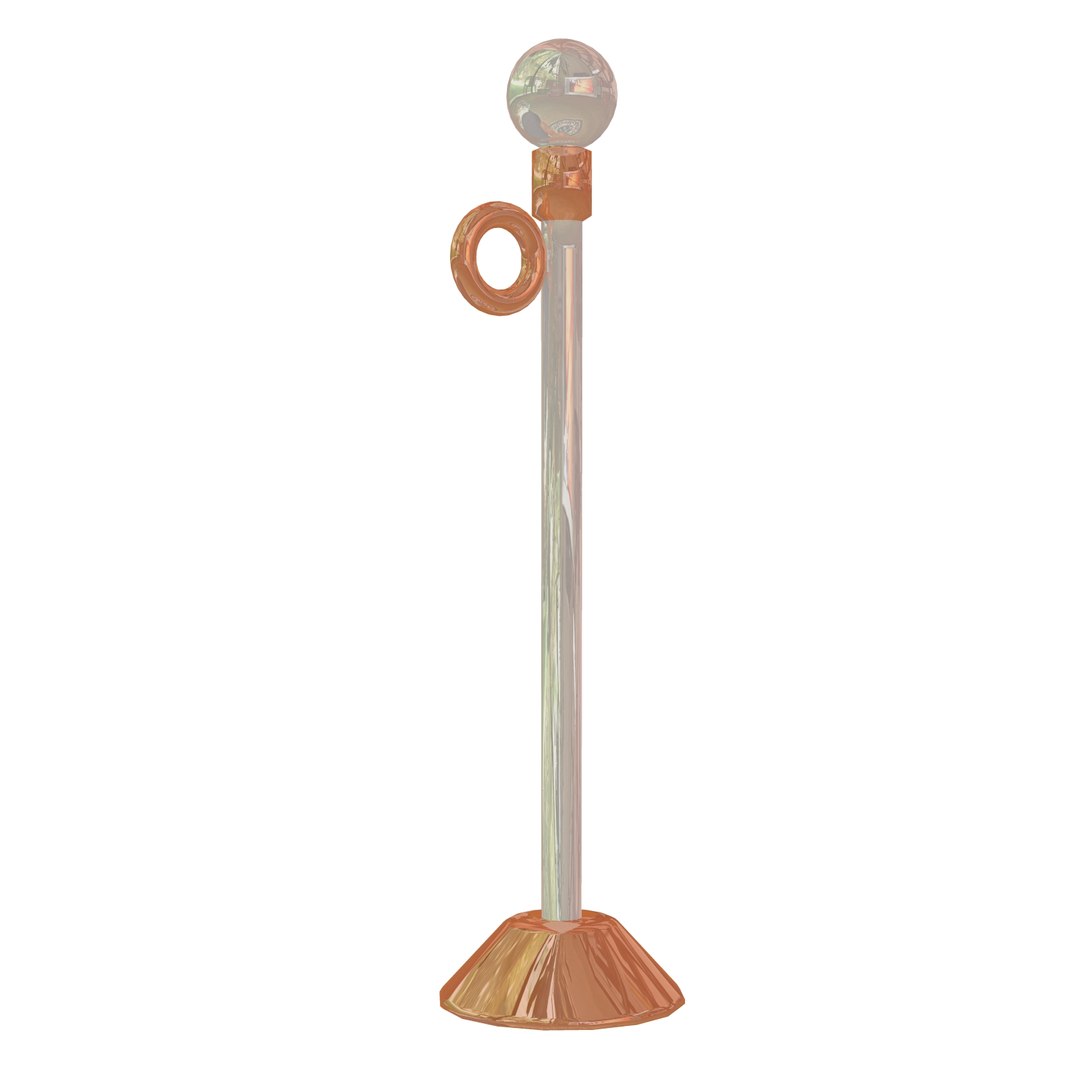 3d Model Line Guides Stanchions