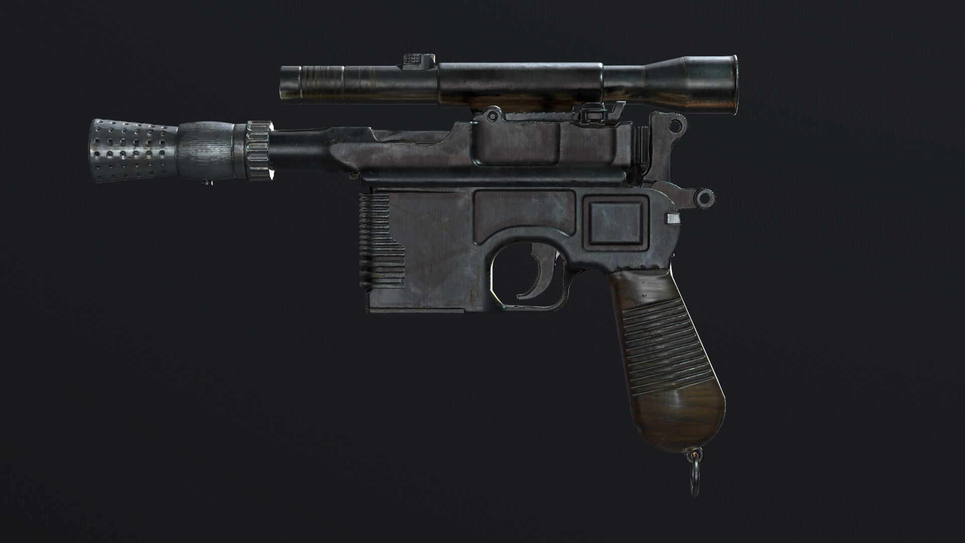 DL-44 Blaster Pistol 3D Model - TurboSquid 1777623