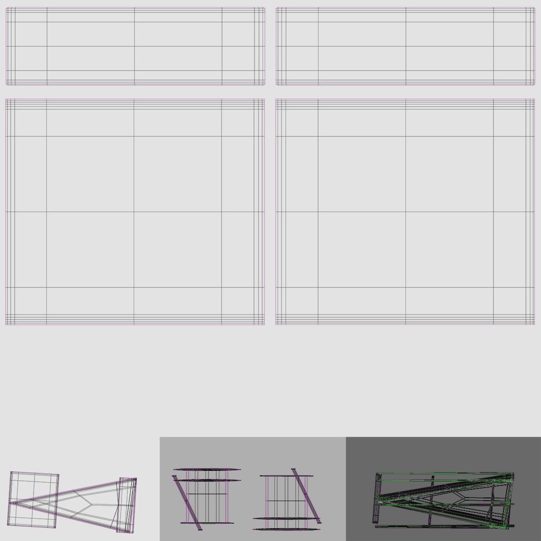 3d model trade stand 4