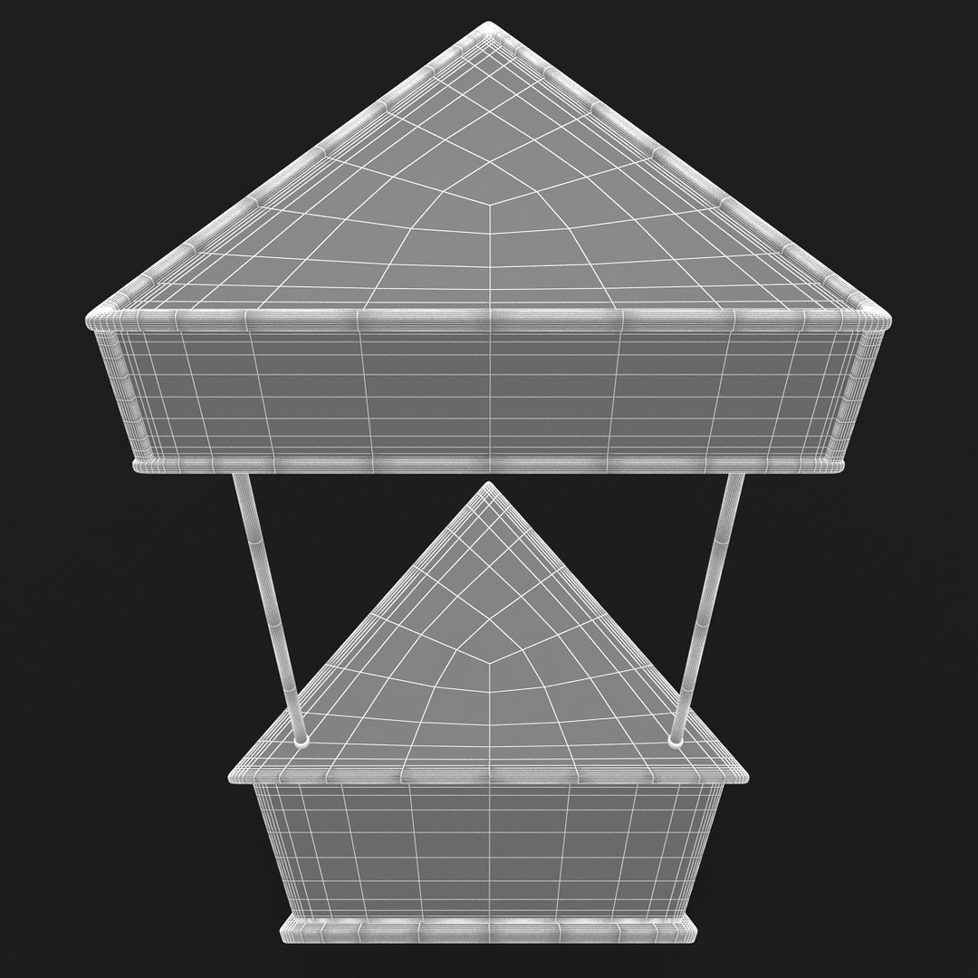 3d model trade stand 4