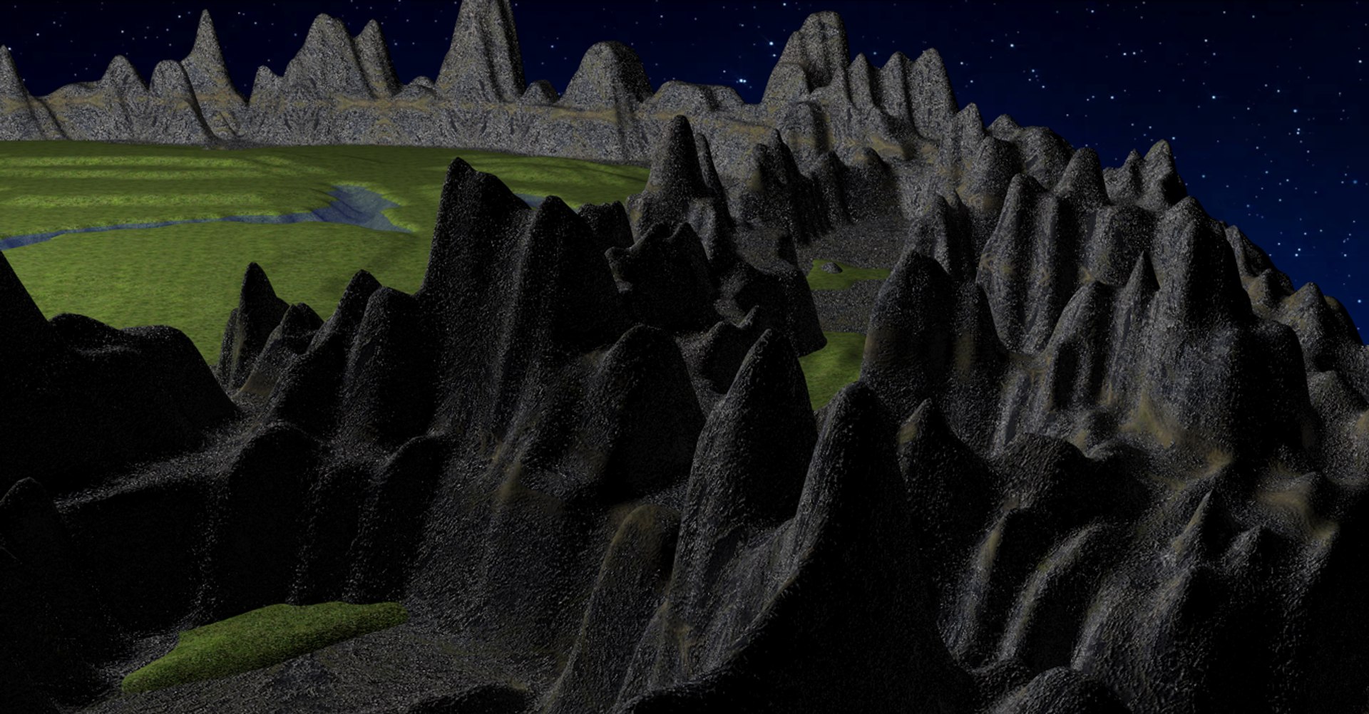 3D Plain Landscape - TurboSquid 1233515