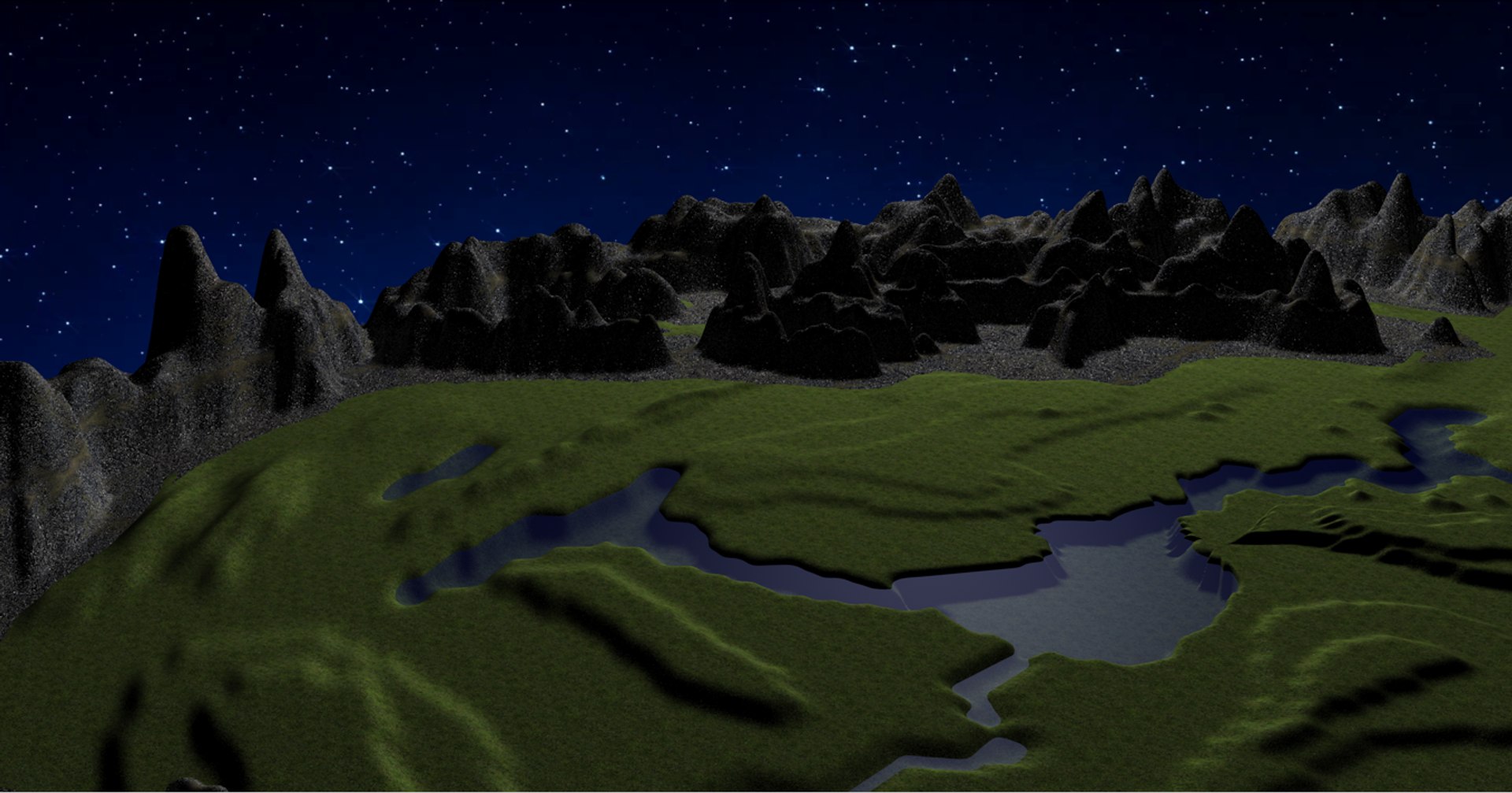 3D Plain Landscape - TurboSquid 1233515