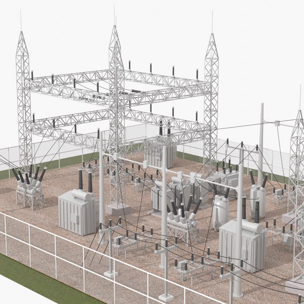 substation 3d model