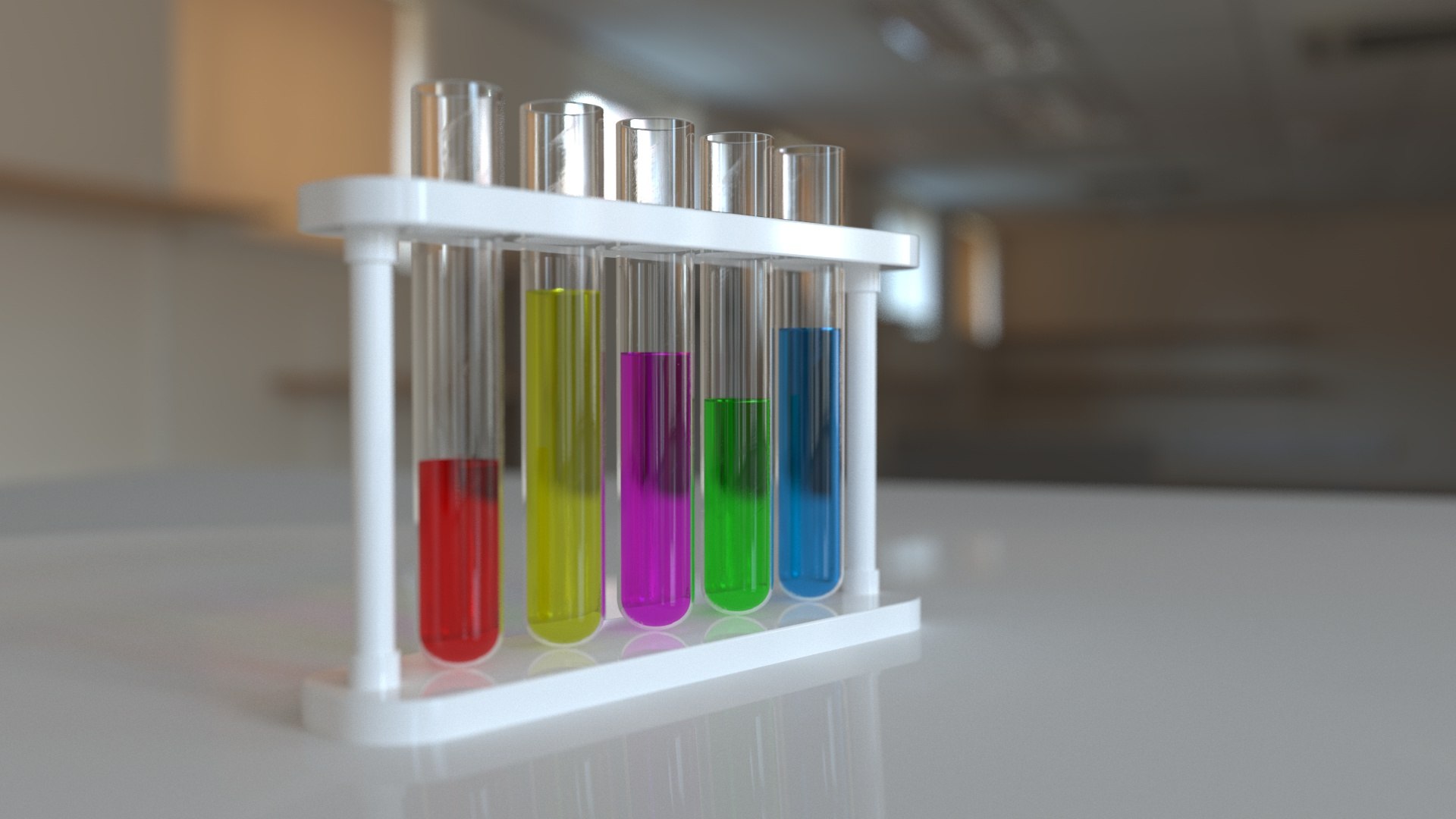 Test tubes 3D model - TurboSquid 1454482