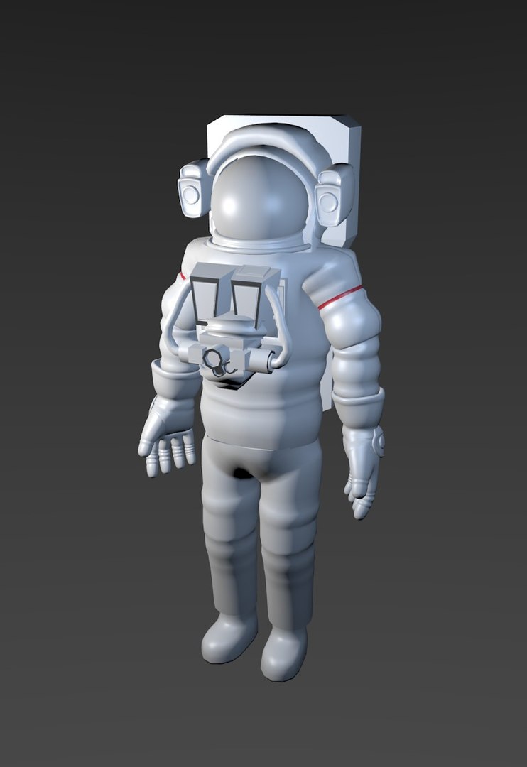 3D Astronaut Spaceman Model - TurboSquid 1591534