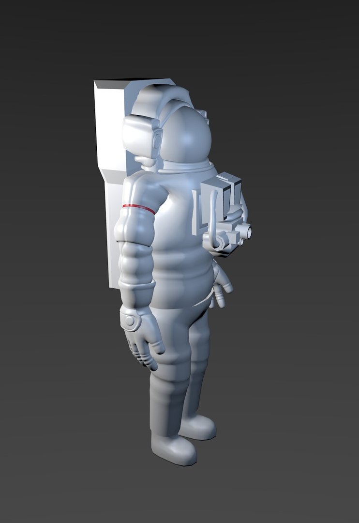 3D Astronaut Spaceman Model - TurboSquid 1591534