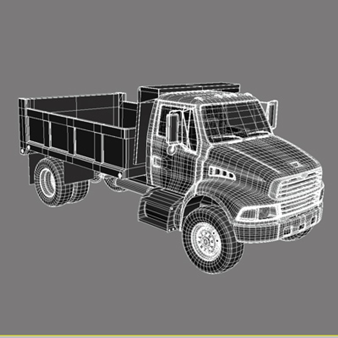 3d Model Dump Truck