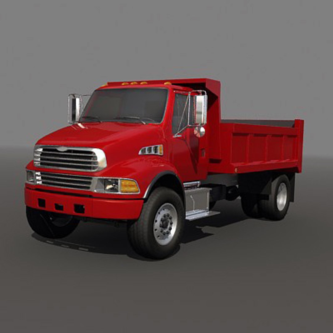 3d Model Dump Truck