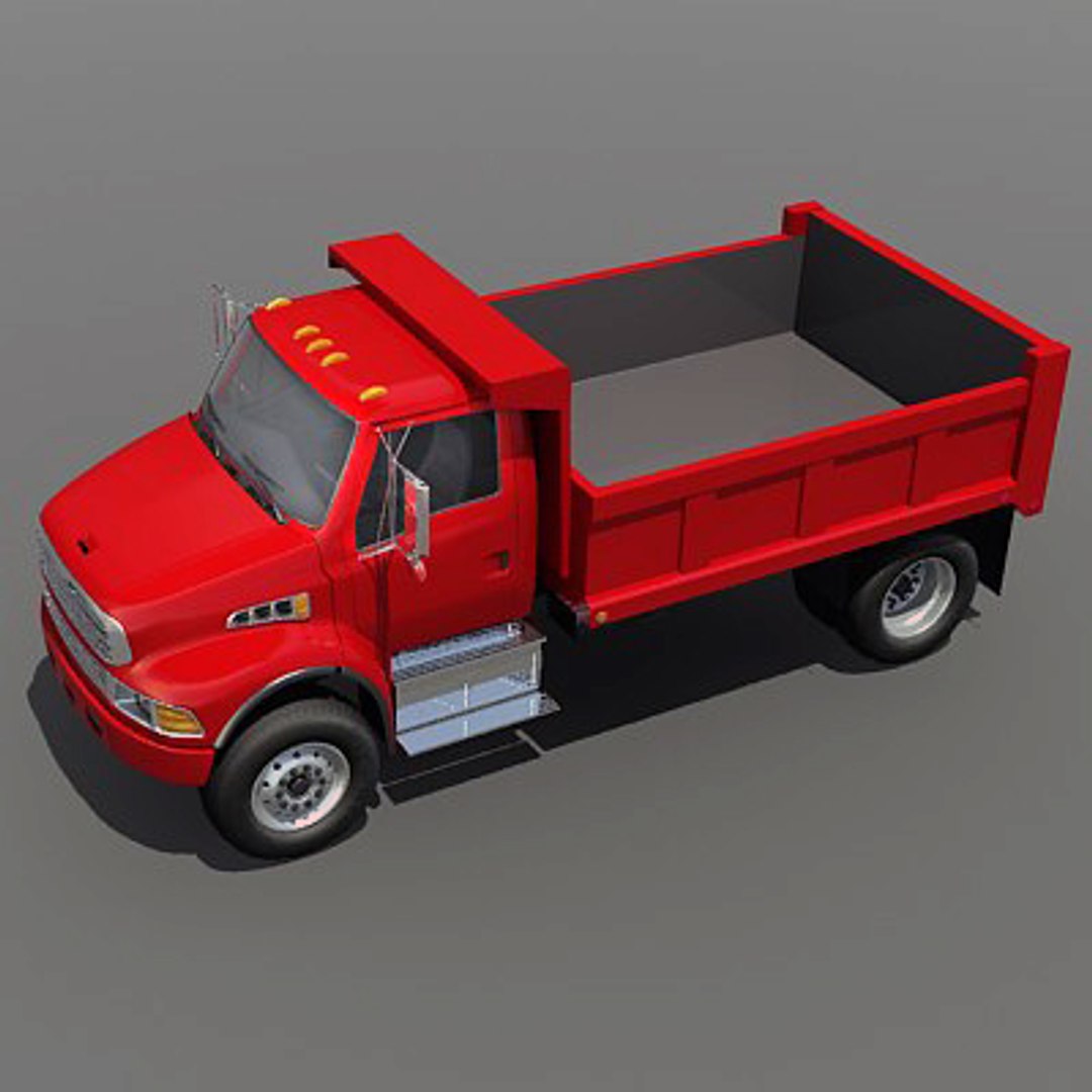 3d Model Dump Truck