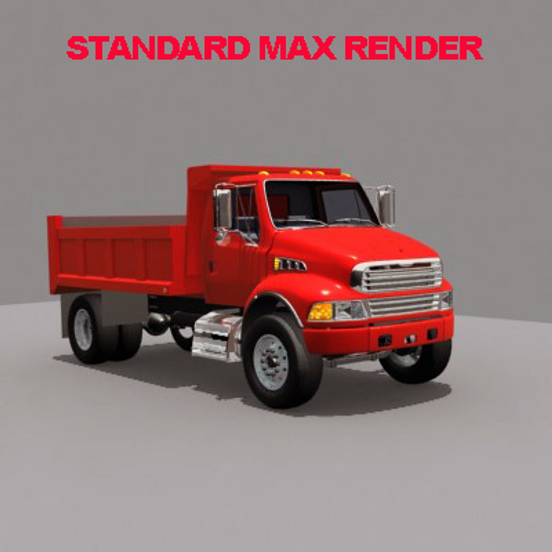 3d Model Dump Truck