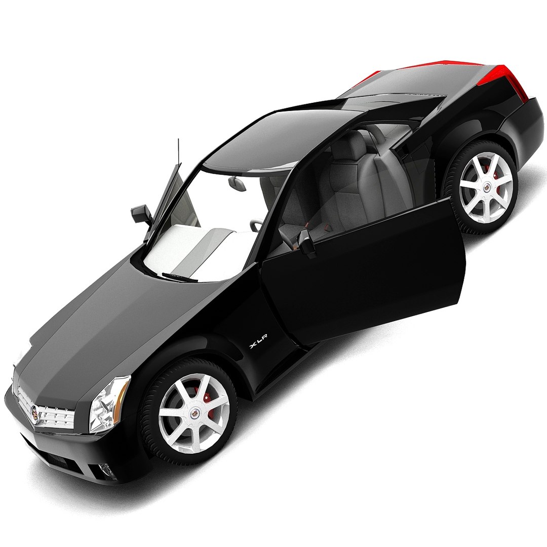 3d Model Of Cadillac Xlr Hardtop 2006