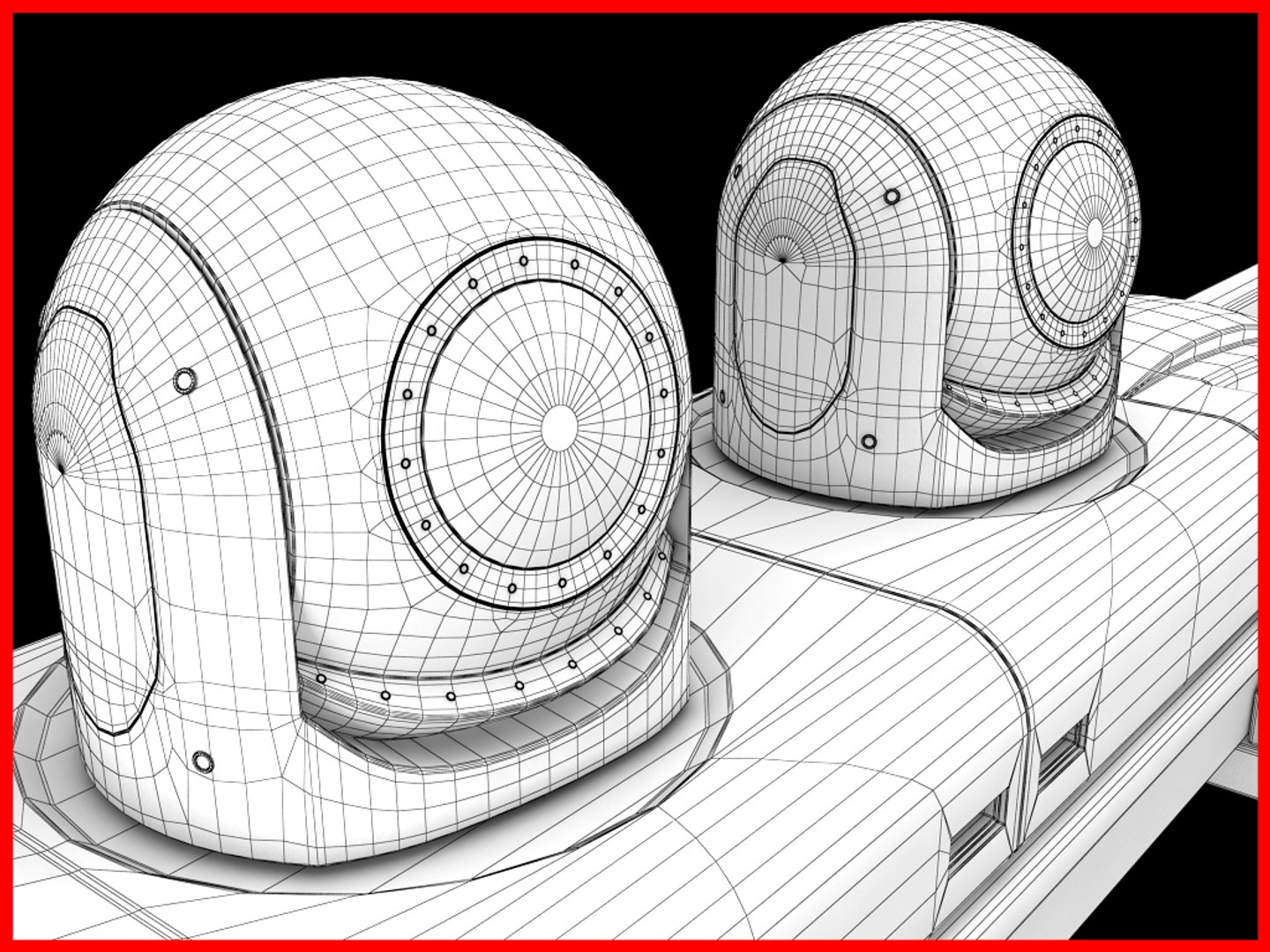 Sports Cameras 3d Model