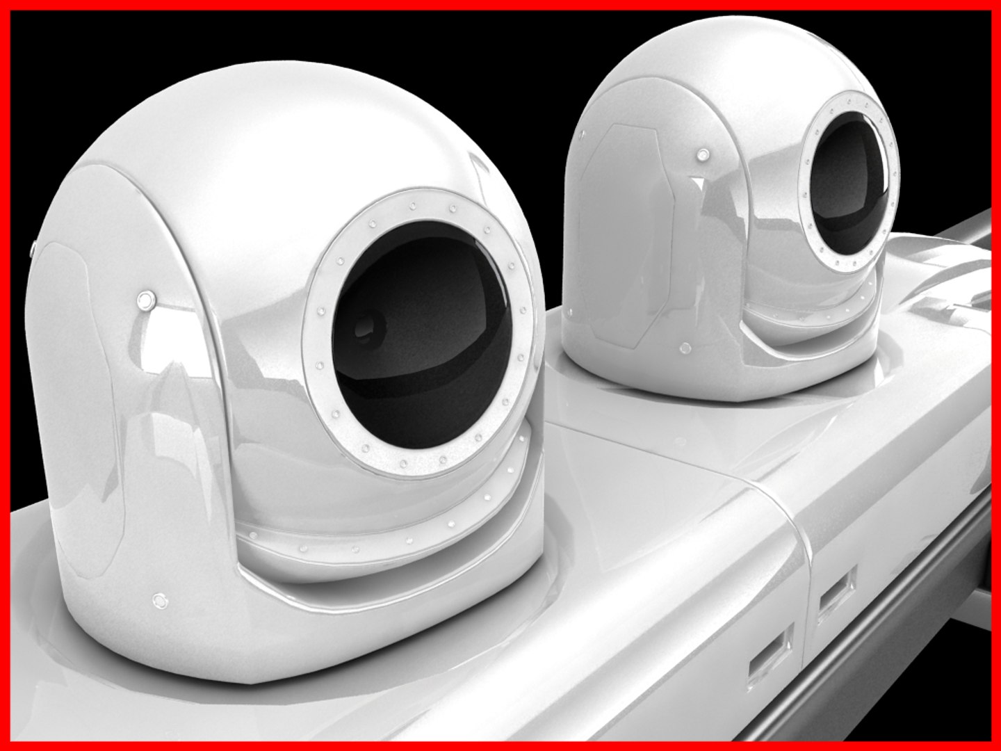 Sports Cameras 3d Model