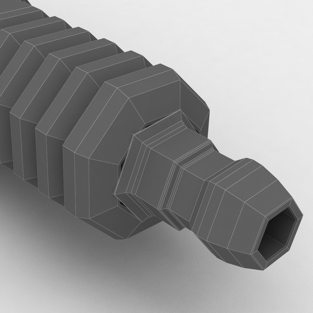 Spark Plug 3d Model