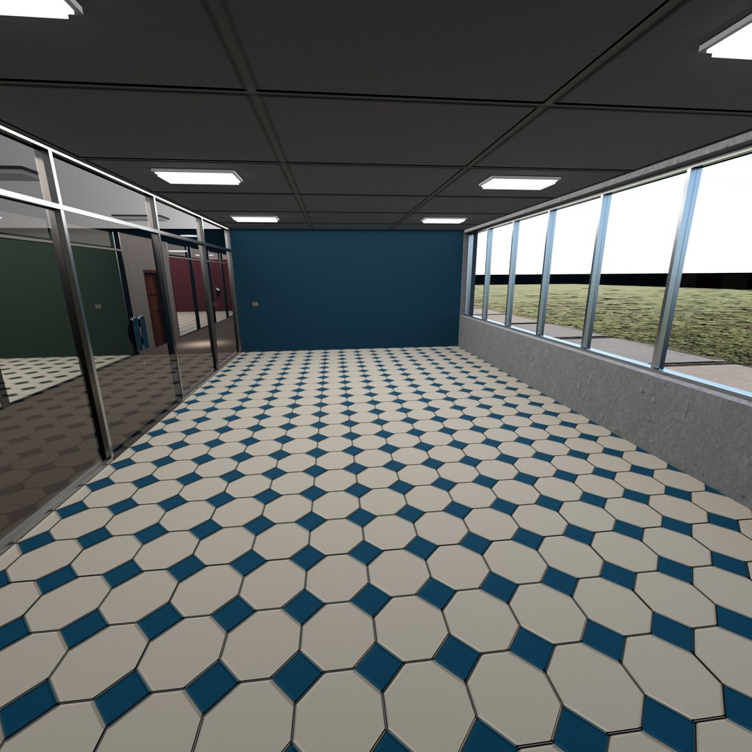 Science research building 3D model - TurboSquid 1565310