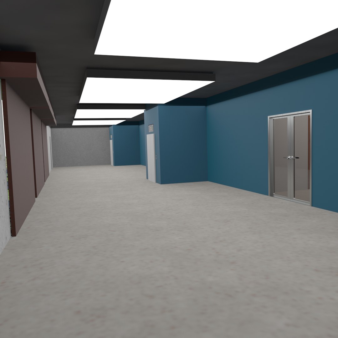 Science research building 3D model - TurboSquid 1565310