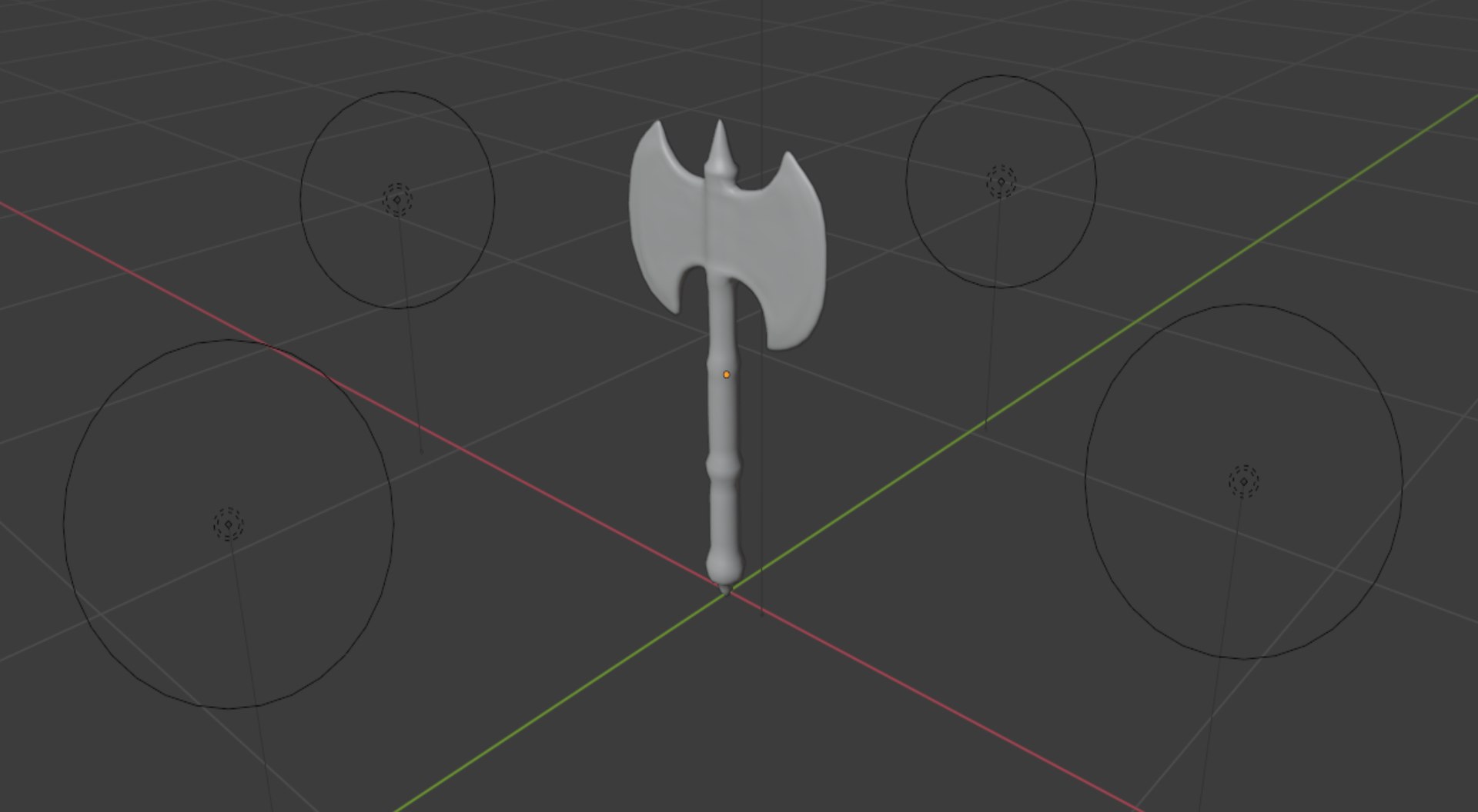 Medival Axe 3D Model - TurboSquid 2207672