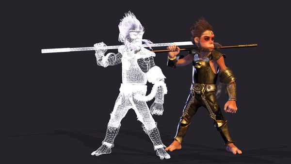 Monkey king 3D model - TurboSquid 1855221