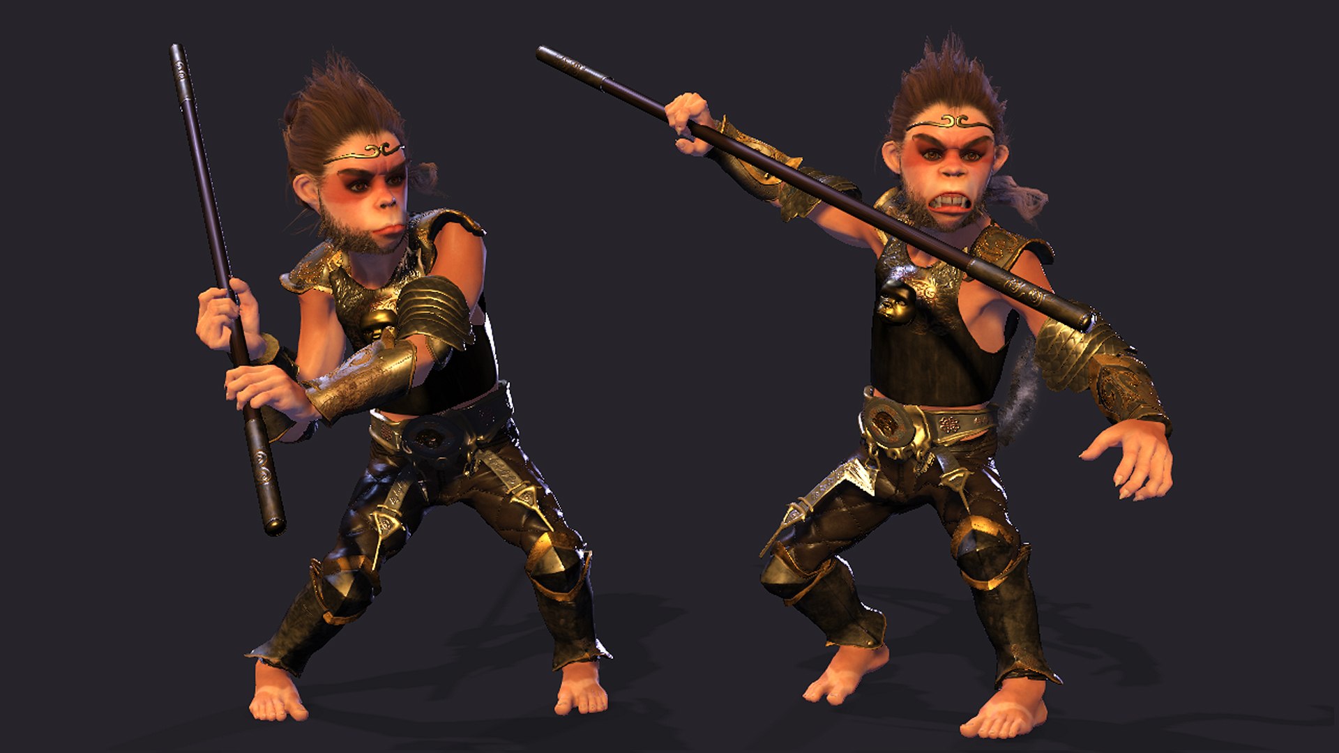 Monkey King 3D Model - TurboSquid 1855221