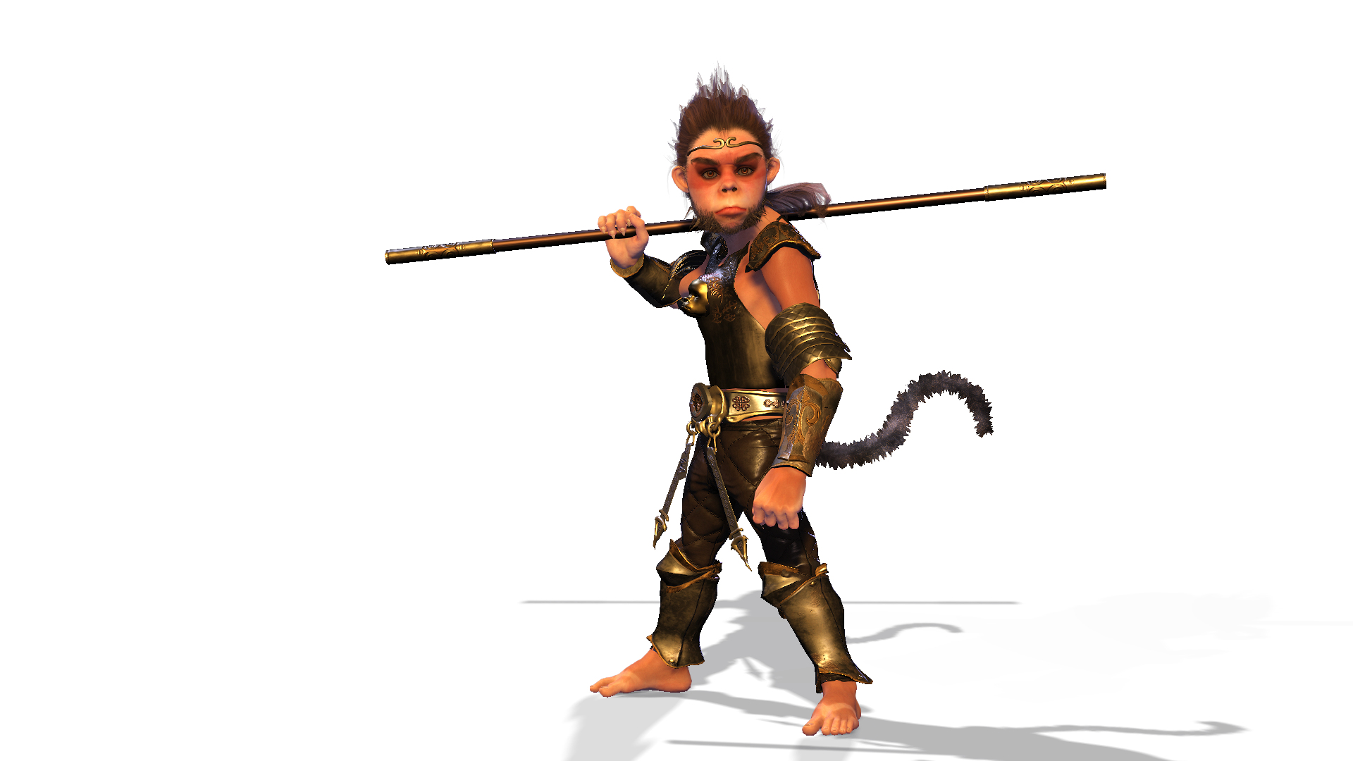 Monkey King 3D Model - TurboSquid 1855221