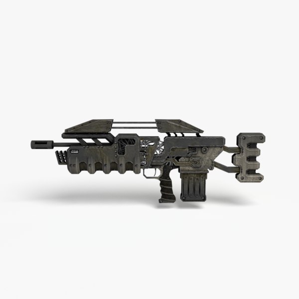modelo 3d Rifle de asalto - TurboSquid 1057059