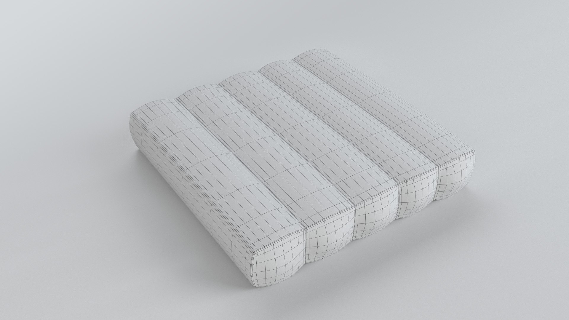 Thai mattress set blue 3D model - TurboSquid 1415474