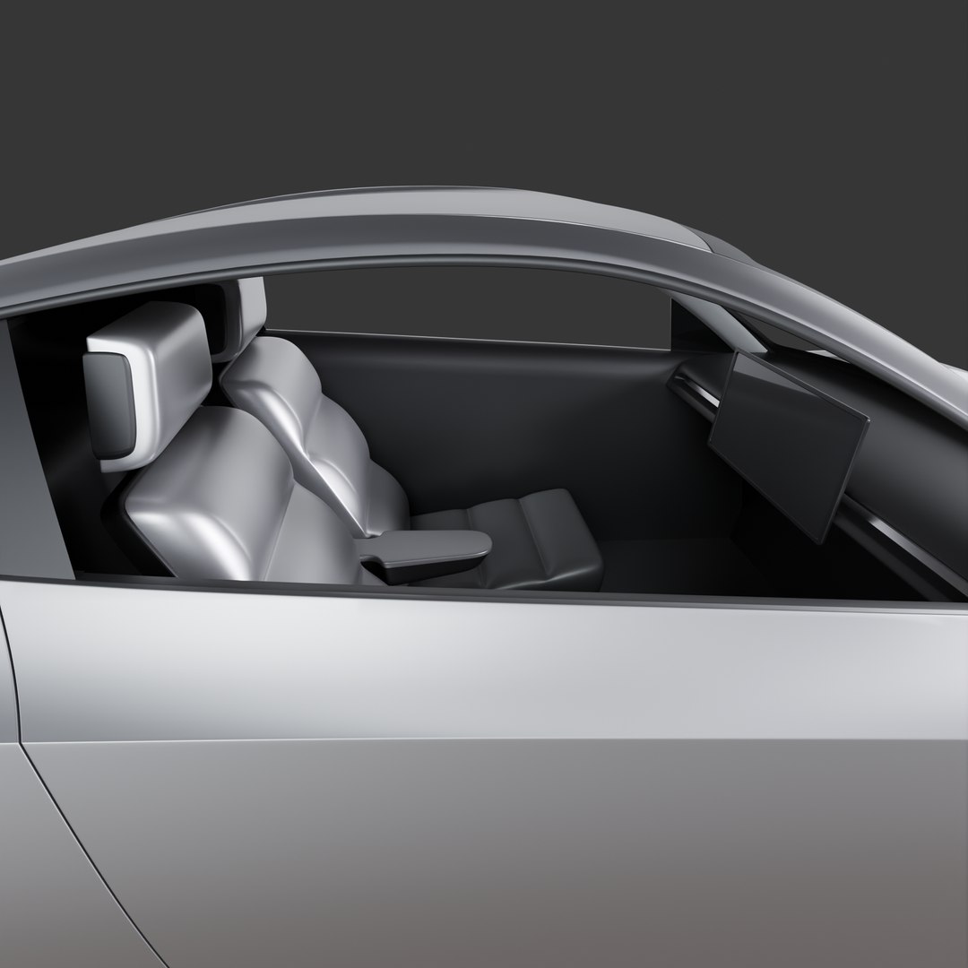 Tesla Robotaxi - Cybercab Model - TurboSquid 2293754