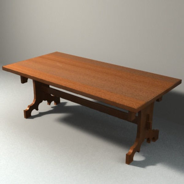 3d furniture table chair model